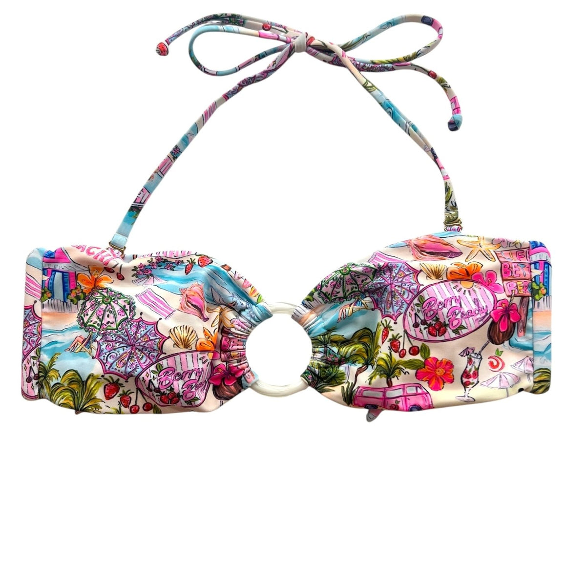 BERRY BEACHY BANDEAU TOP – Berry Beachy Swimwear