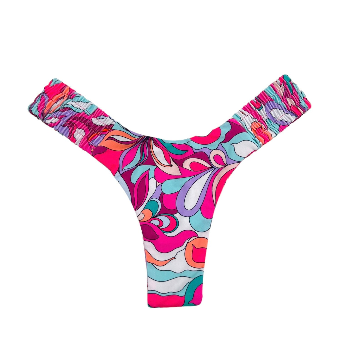 COSMO Y RUCHED BOTTOM – Berry Beachy Swimwear