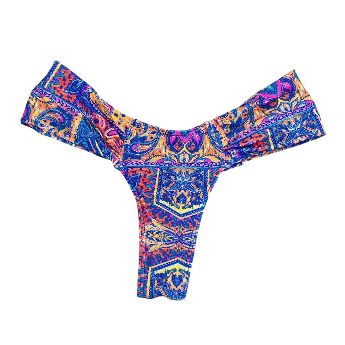 PAISLEY TIDE RUCHED BOTTOM – Berry Beachy Swimwear