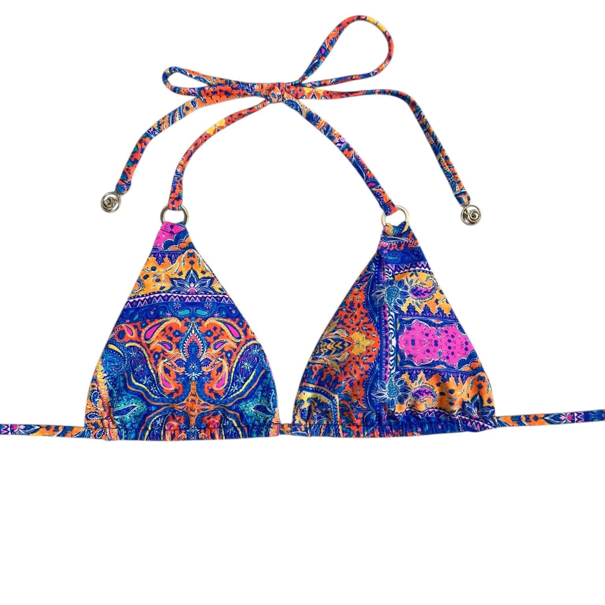 PAISLEY TIDE TRIANGLE TOP – Berry Beachy Swimwear