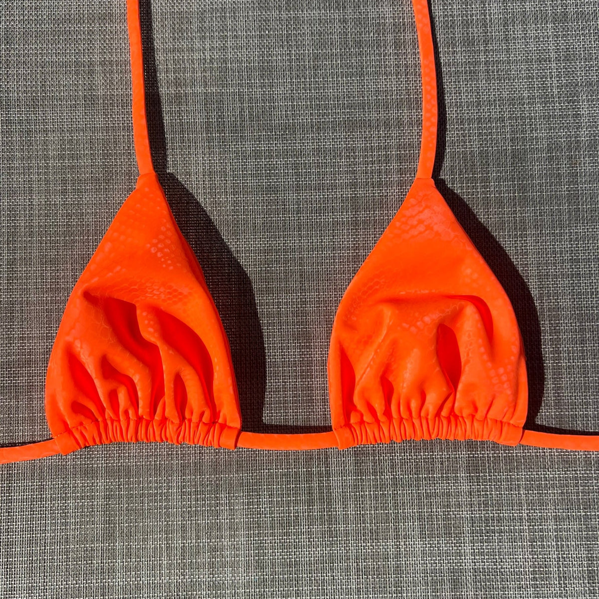 SLYTHER TRIANGLE ORANGE – Berry Beachy Swimwear